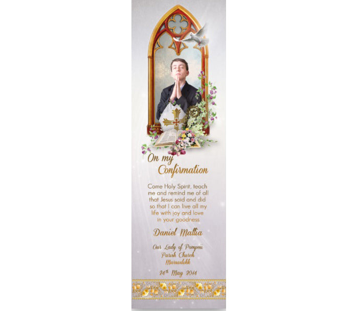 Holy Confirmation Bookmark (Design 13) – Create Designs Malta